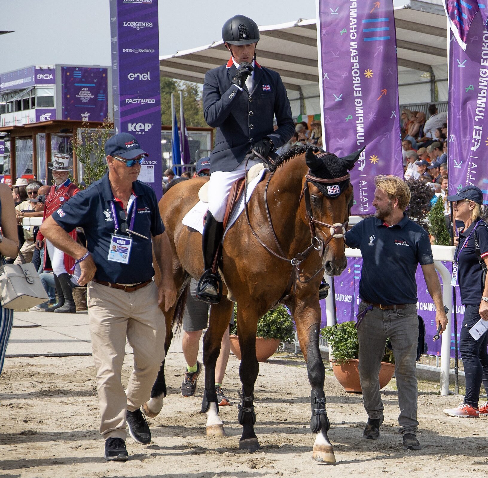 Paris 2024 Is the Main Goal for Ben Maher's Top Groom Derren Lake ...