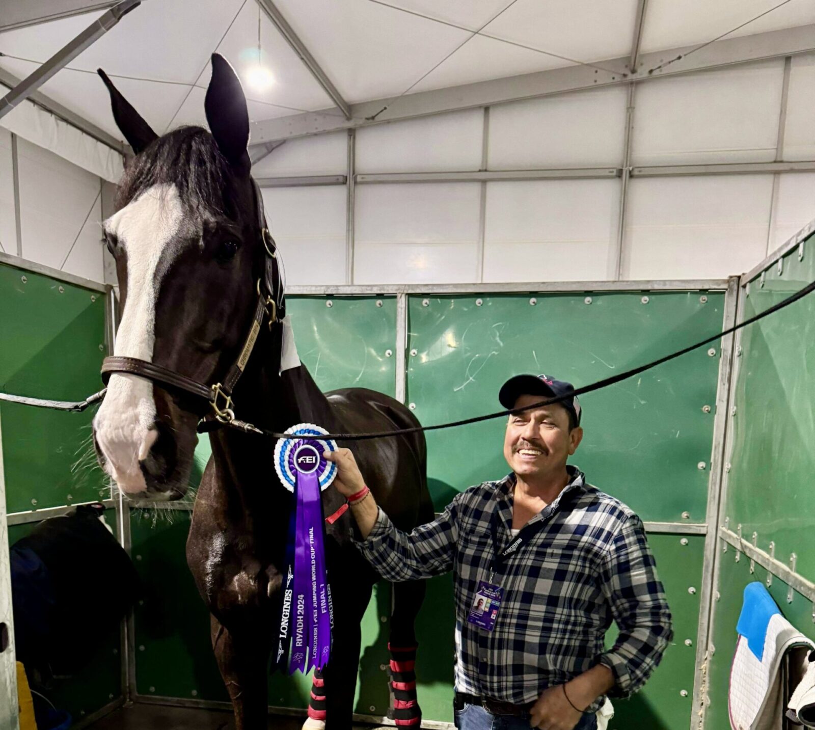 A Horseman's Salute: KC Branscomb to Chromatic BF's Caregiver Pepe ...