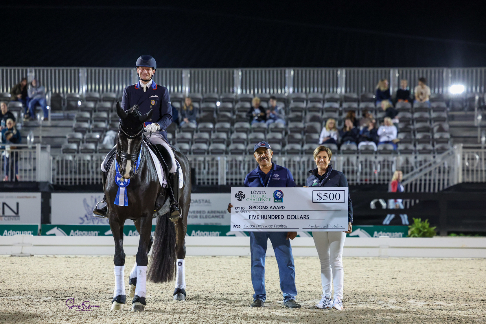 German Rodriguez Enjoys the Tranquility of Dressage - horsegrooms.com
